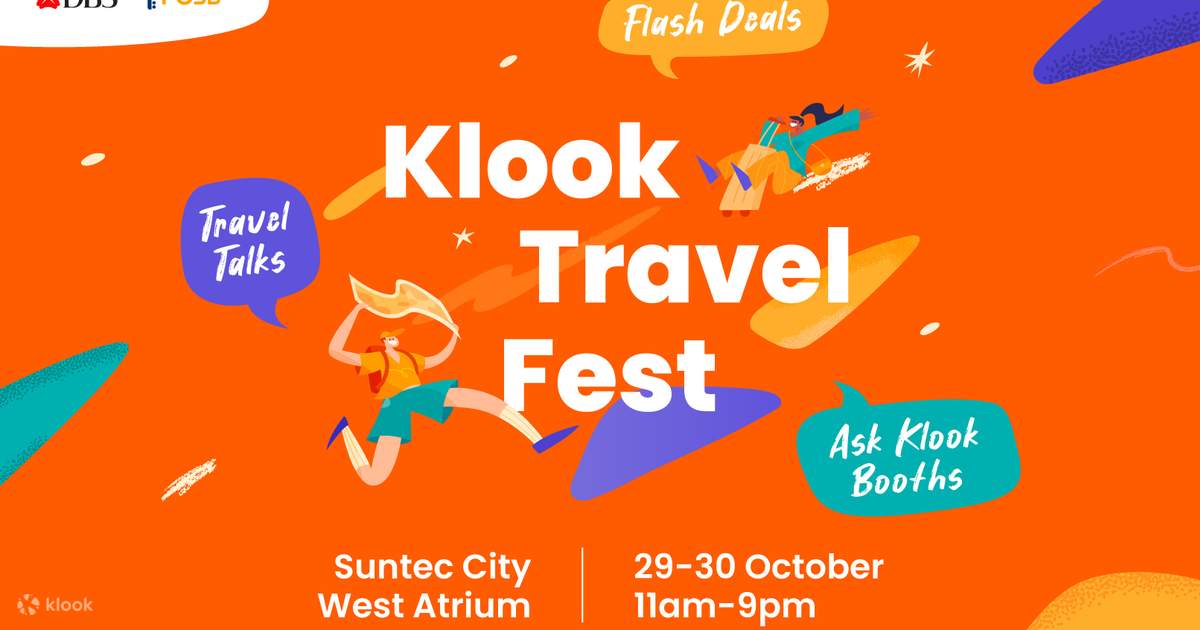 Tiket Masuk Klook Travel Fest 2022 Singapore - Klook Indonesia