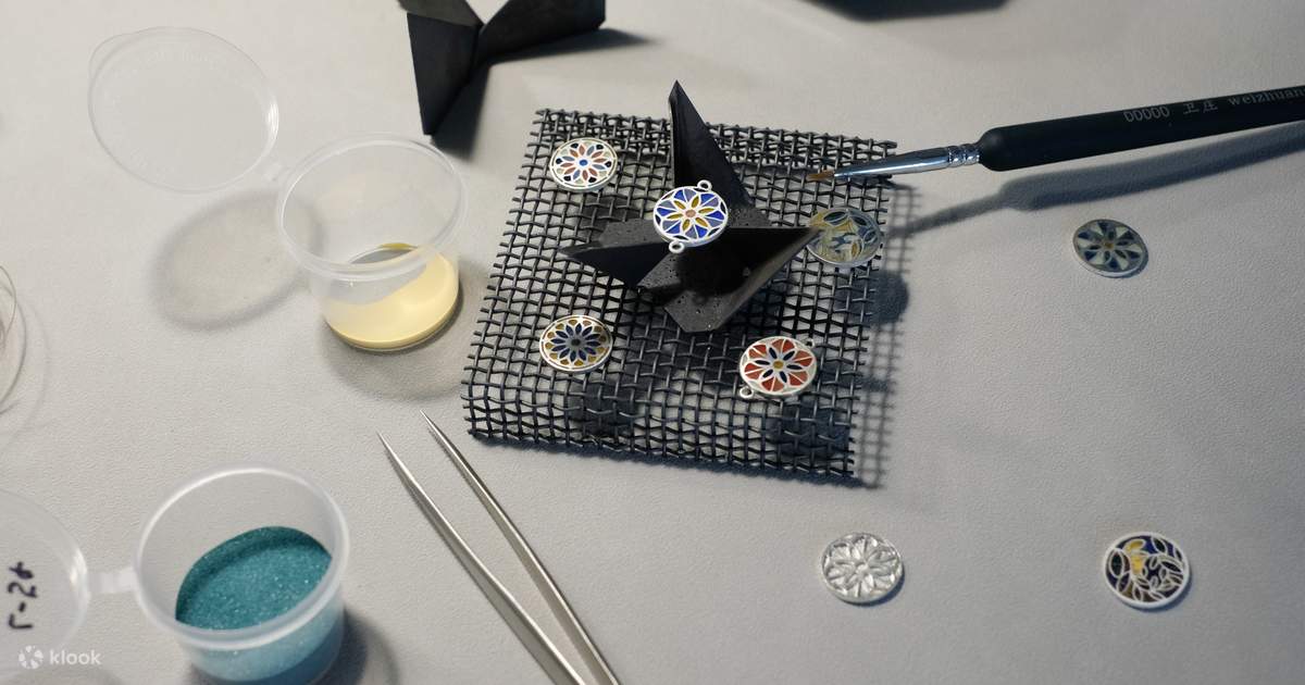 OBELLERY - Champlevé Enamel Workshop | Central - Klook Singapore