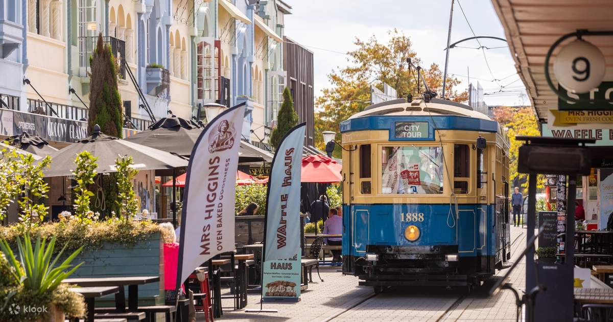 Christchurch Tram Hop-on Hop-off Ticket - 클룩 KLOOK 한국