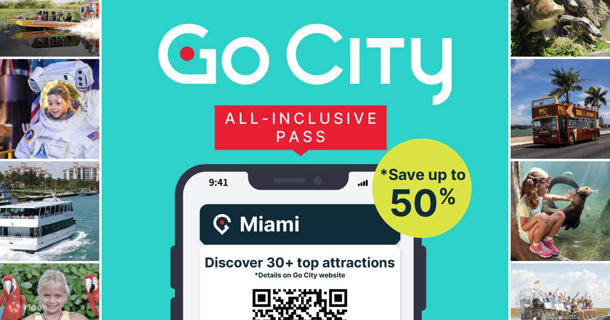 Go City Card - 迈阿密无限景点通票 - Klook客路