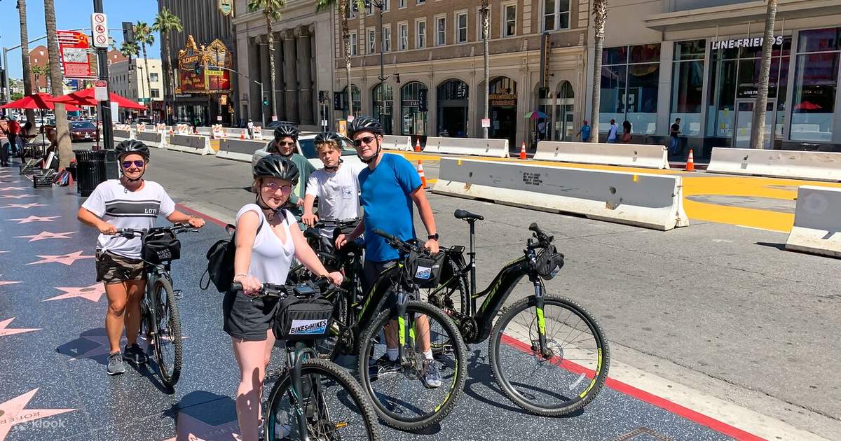Los Angeles Hollywood Join In Half Day Bike Tour - Klook