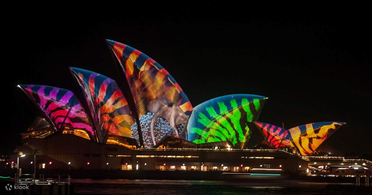 Vivid Festival of Light Sydney Harbour Cruise - Klook