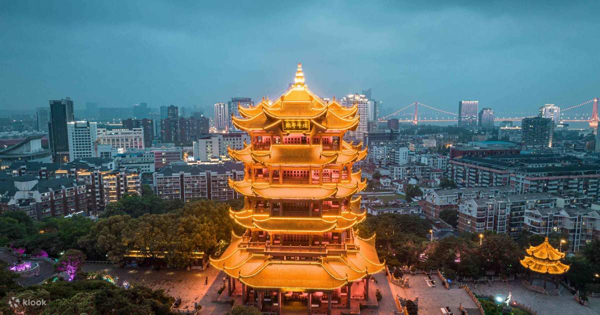 Moshan Cableway & Yellow Crane Tower & Wuhan Museum & Hanjiang Road ...