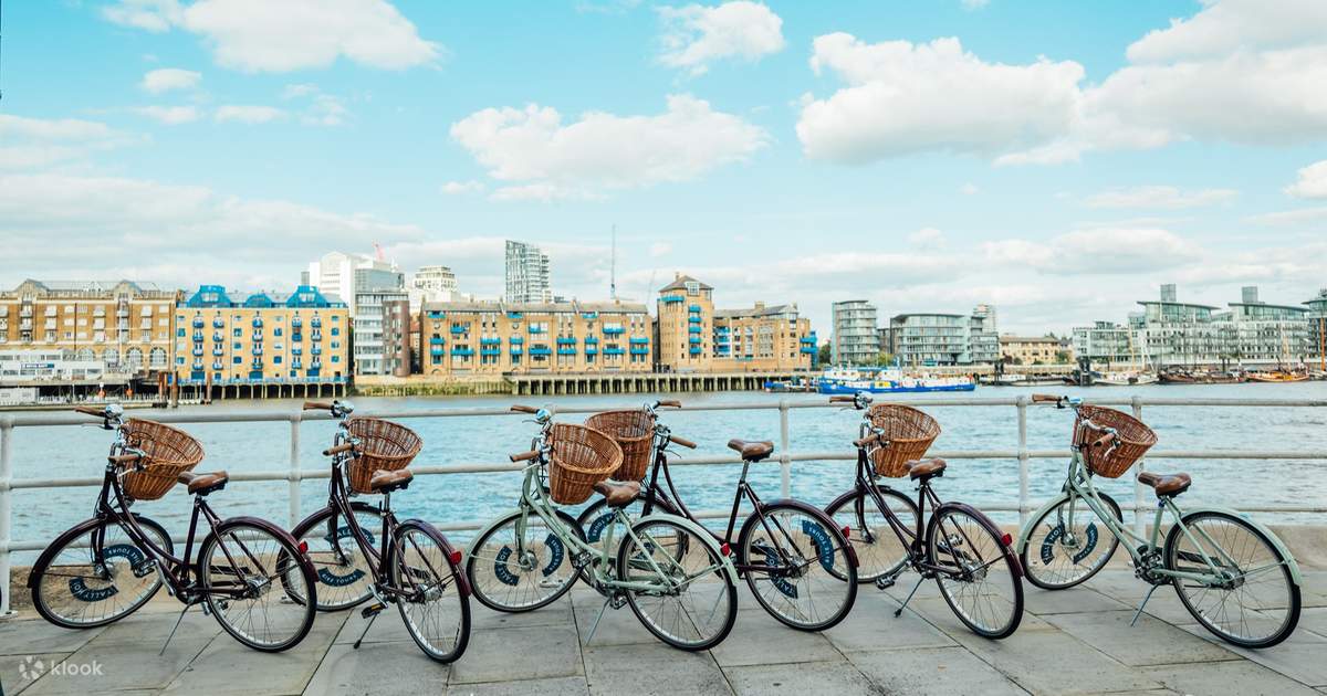 River Thames bike tour in London with historical visits - Klook Canada