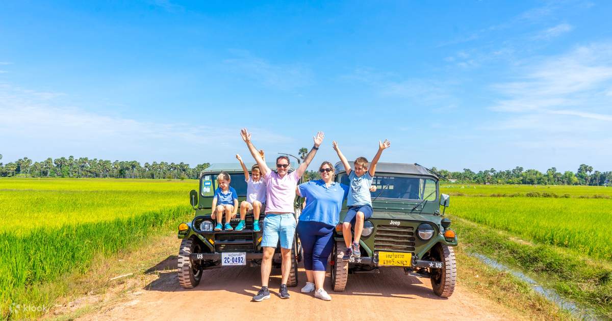 Siem Reap Countryside Private Jeep Tour in Cambodia - Klook Australia