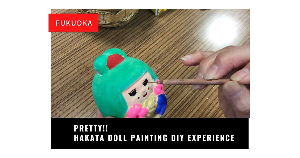 Pretty Hakata Doll Painting DIY Experience - Klook