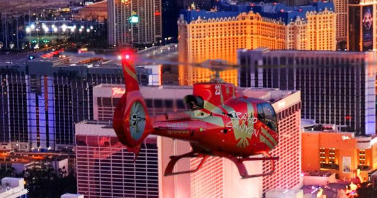 Las Vegas Strip Highlights Helicopter Tour with Optional Transfers ...