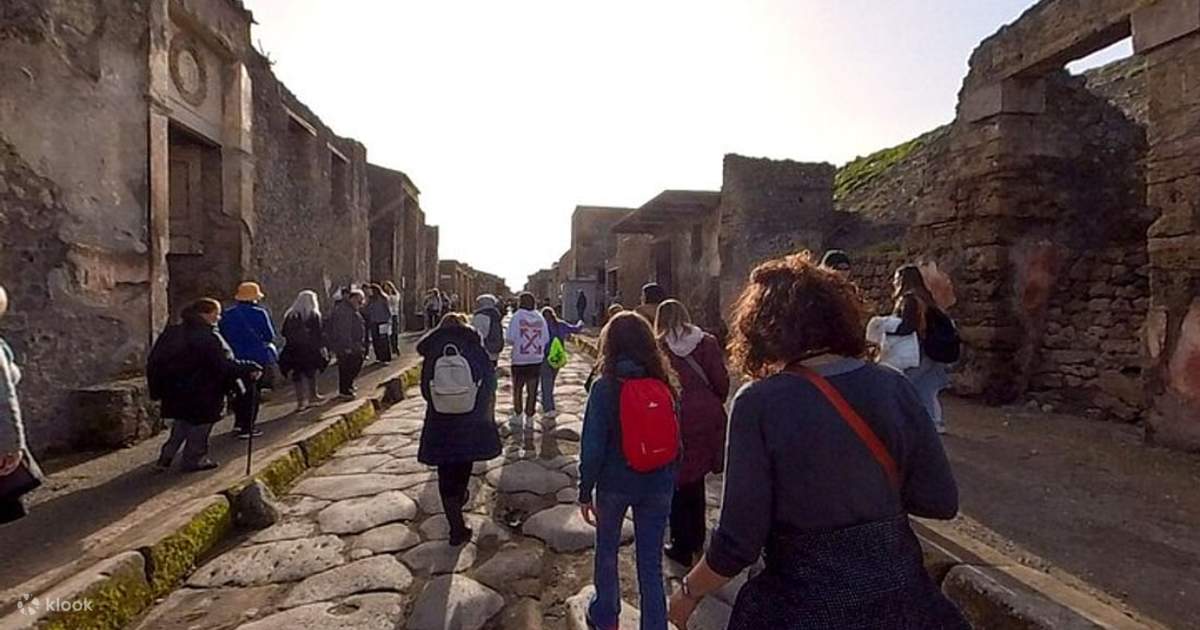 Pompeii and Vesuvius tour with lunch from Sorrento - Klook