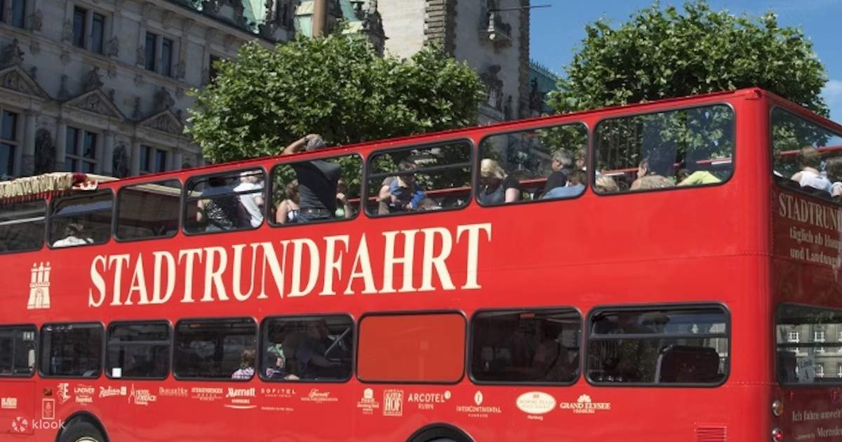 Hamburg hop-on-hop-off bus by Hamburger Stadtrundfahrt - Klook