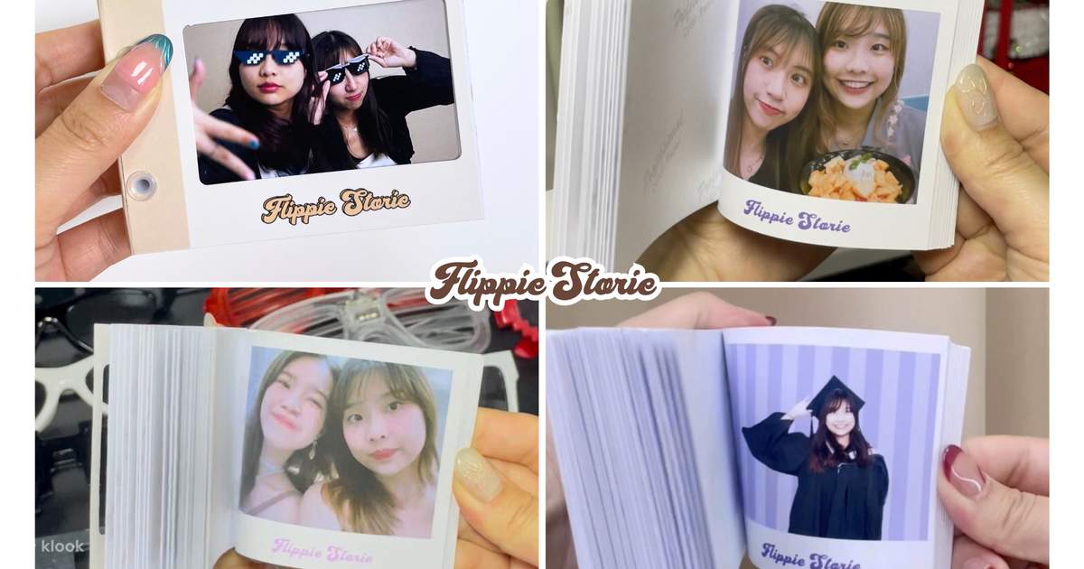 Hand-flip photo album making experience - Klook Singapore