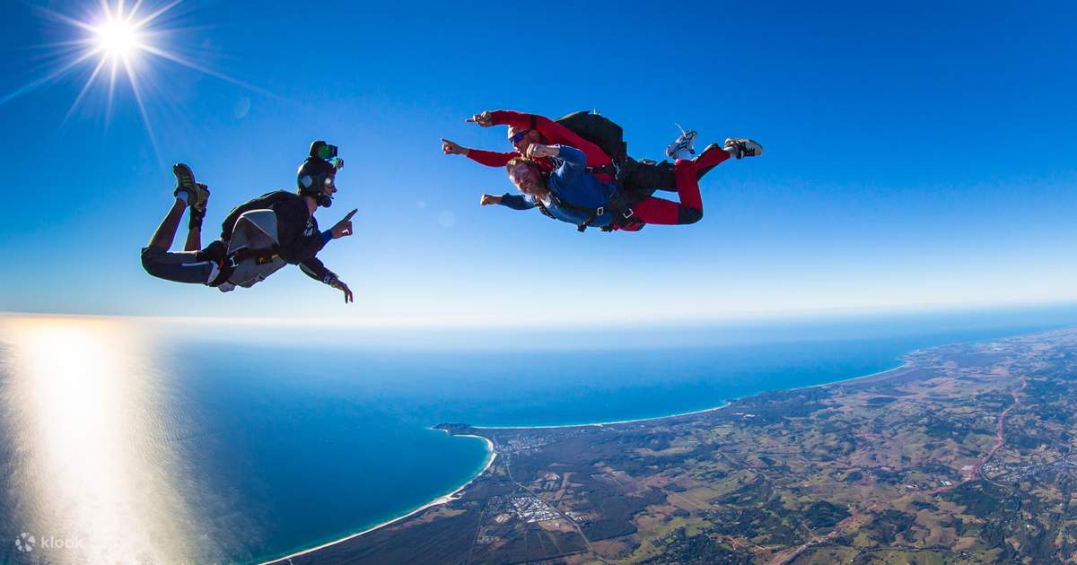 Book Byron Bay Tandem Skydiving Package Online at Gold Coast - Klook