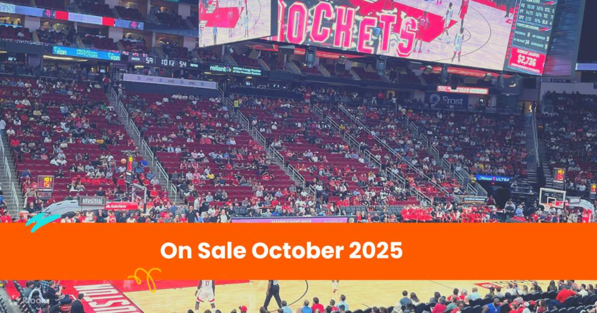 Houston Rockets Basketball Game at Toyota Center - Klook