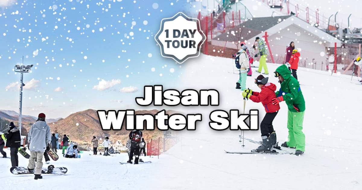 Jisan Forest Ski Resort and Winter Sports Experience - Klook Singapore