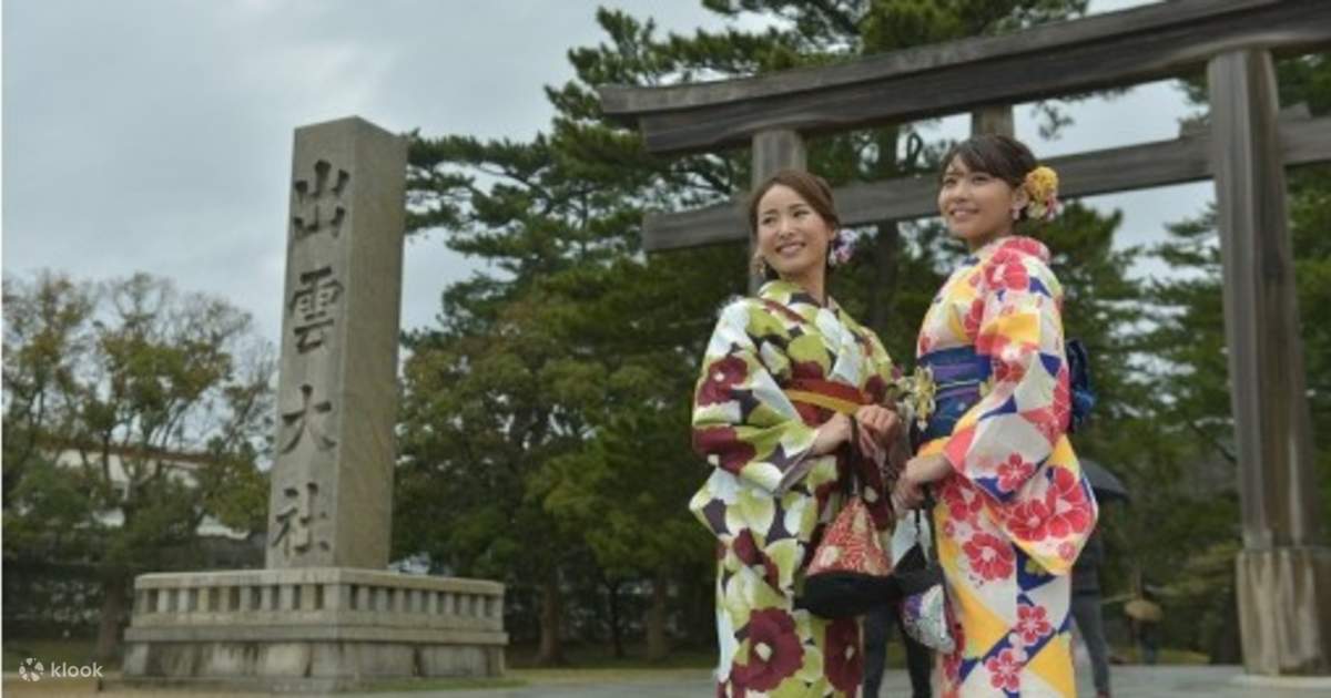 Kimono experience at Izumo Taisha in Shimane - Klook