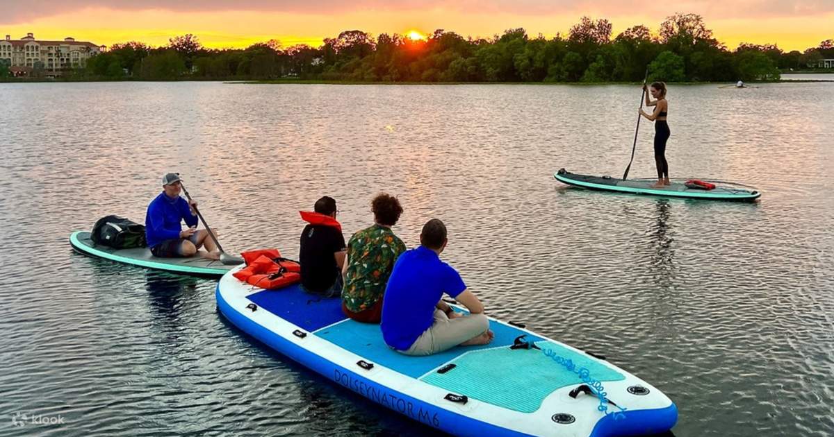 Happy Hour Sunset Clear Kayak or Paddleboard Experience in Orlando ...