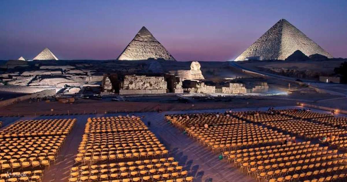 Pyramids of Giza Sound and Light Show with City Tour - Klook Philippines