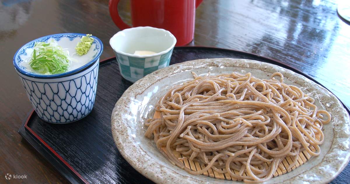 Soba Noodles Making Experience in Chitose City (Sapporo Departure ...