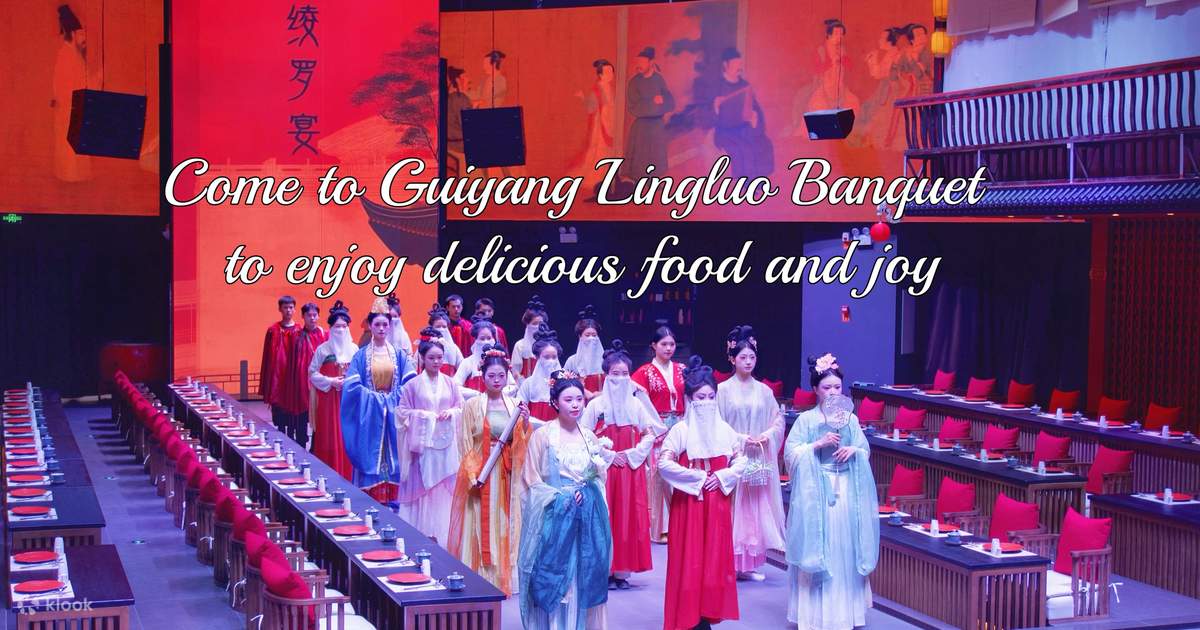 Pertunjukan Makan Malam Tema Budaya Guiyang Lingluoyan (Restoran Jamuan ...