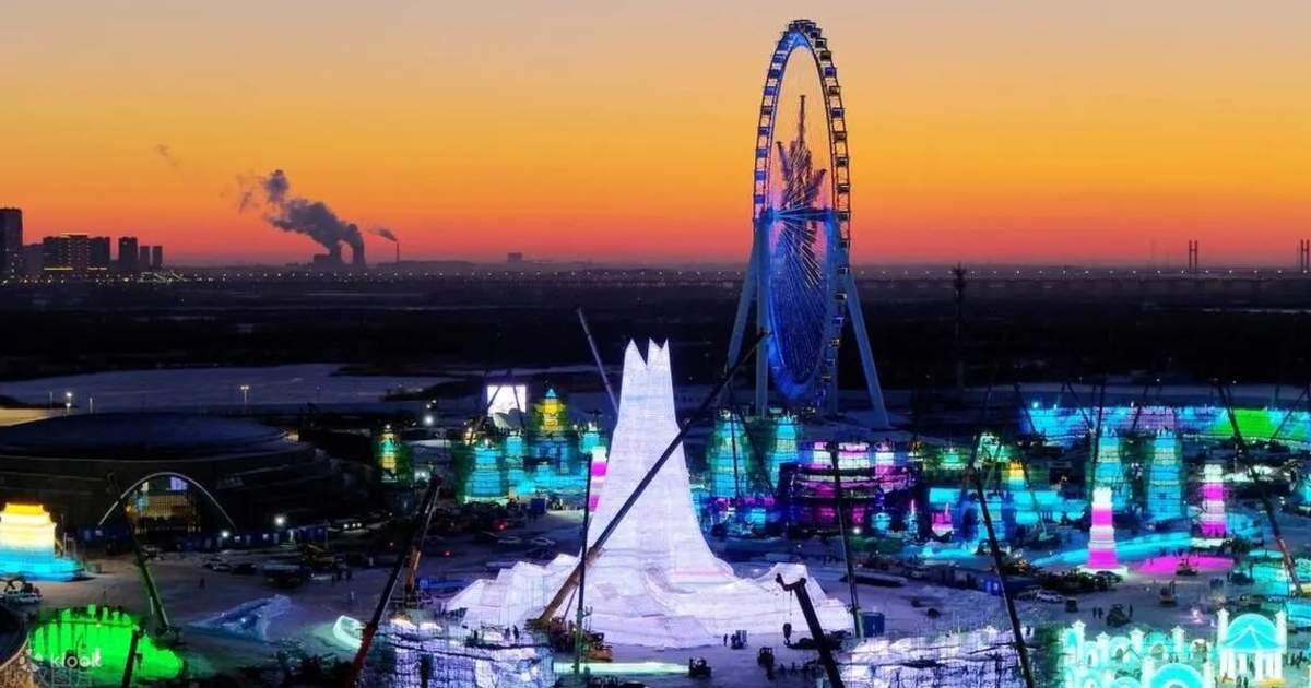 Harbin Ice and Snow Festival Ice and Snow World Private Small Group ...