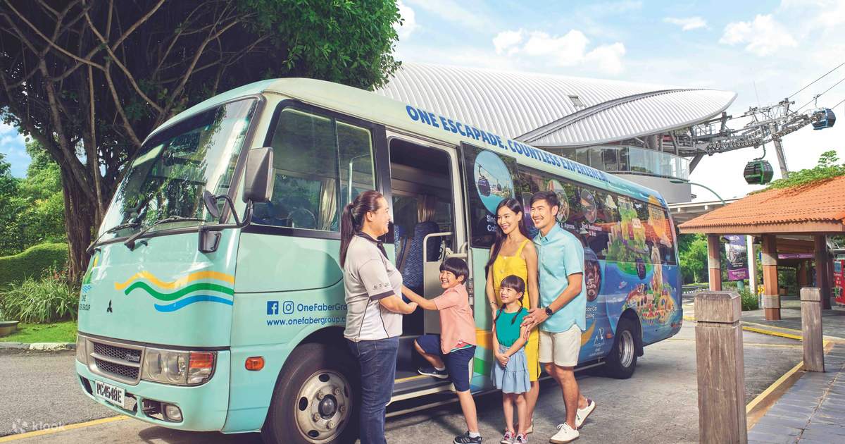 Sentosa Island Bus Tour & City Skyline Cruise with iFly package, Retail ...