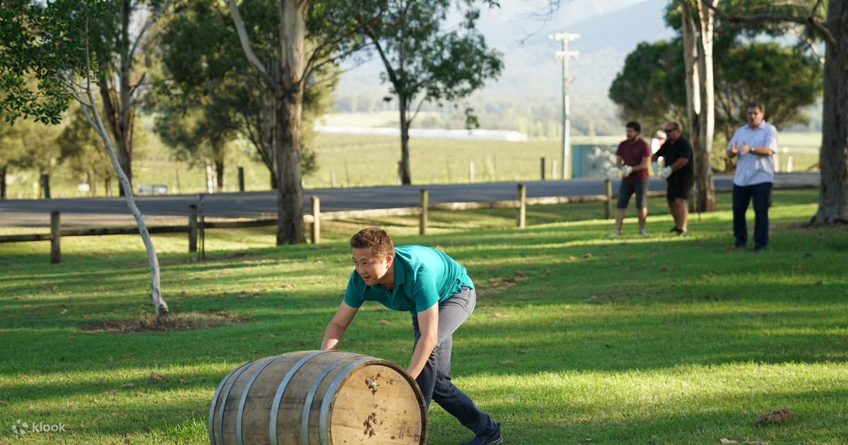 Wine Barrel Rolling Experience in Hunter Valley - Klook