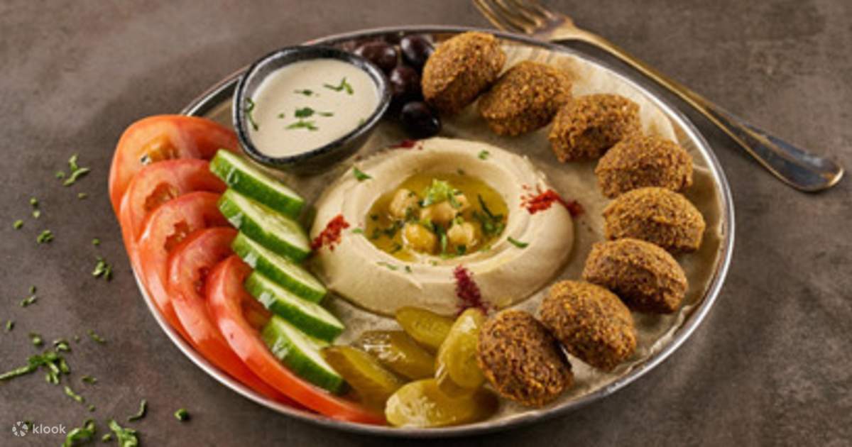 Operation: Falafel at Dubai Mall in Dubai, UAE (Falafel Platter Voucher ...