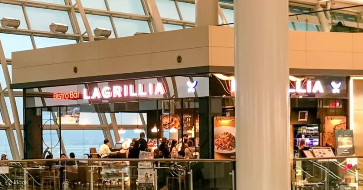 LAGRILLIA Bistro Bar Incheon Airport Terminal 1 Meal Voucher - Klook ...