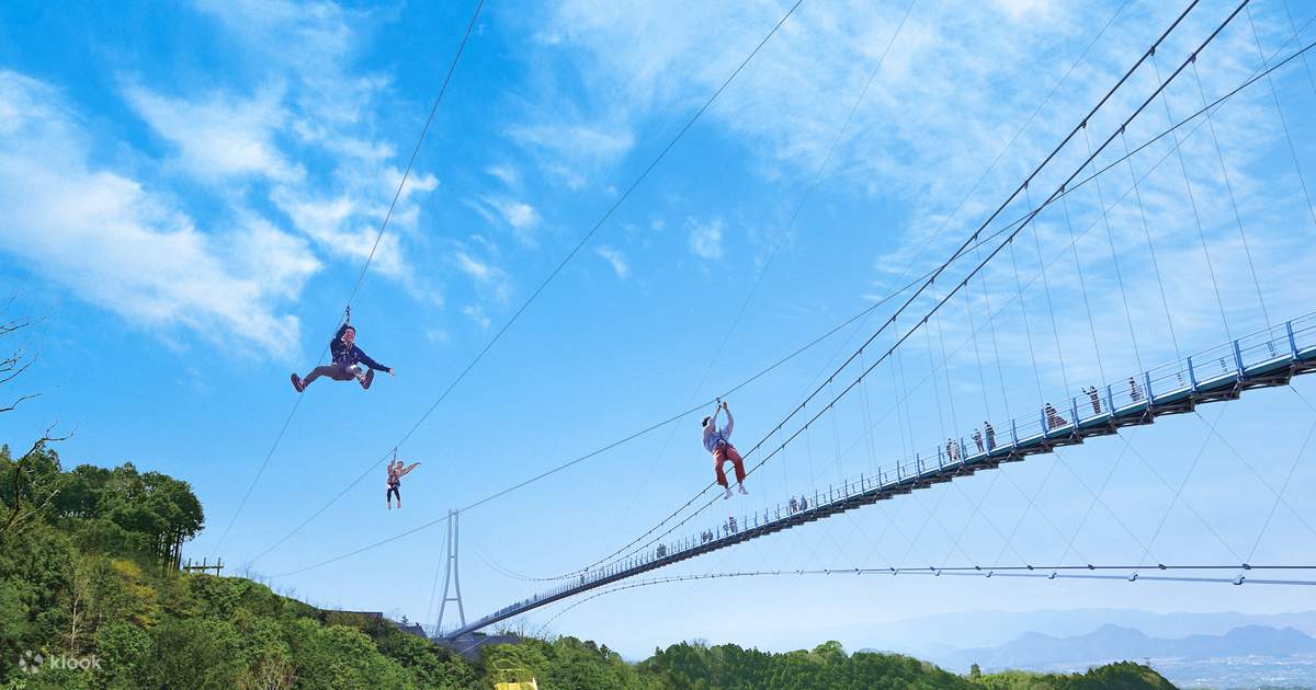Mt. Fuji View Zip Line, Mishima Skywalk, & Forest Adventure Set Ticket ...