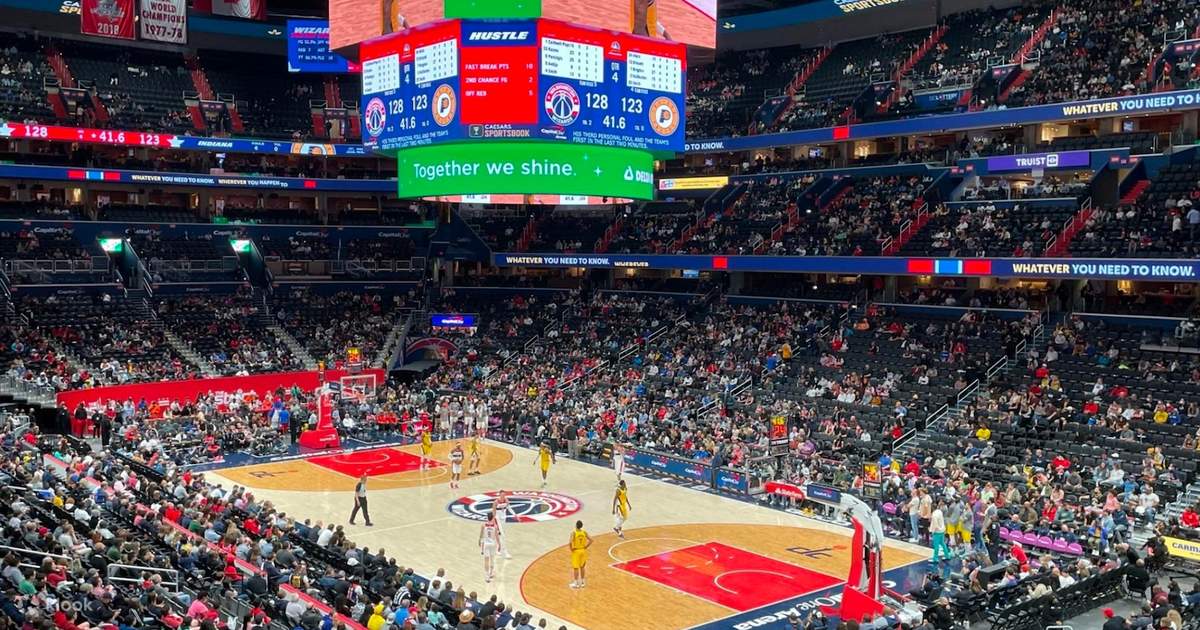 华盛顿奇才队篮球比赛在 Capital One Arena 举行 - Klook客路