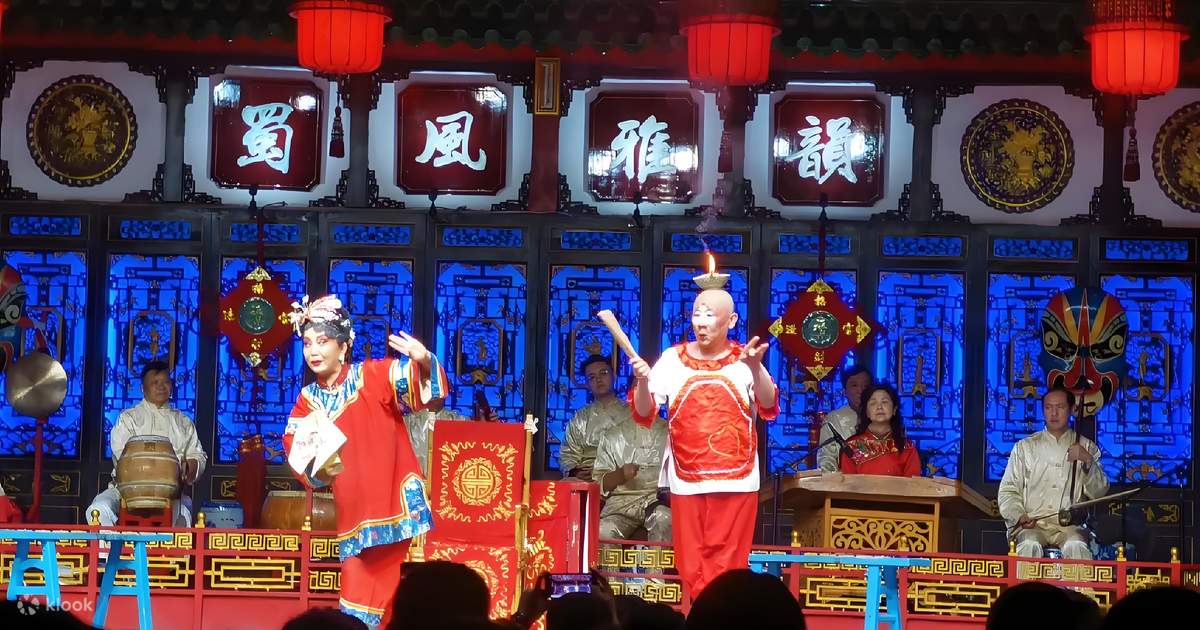 Tur Malam Pribadi dengan Pemandu di Chengdu Biara Wenshu Pertunjukan ...