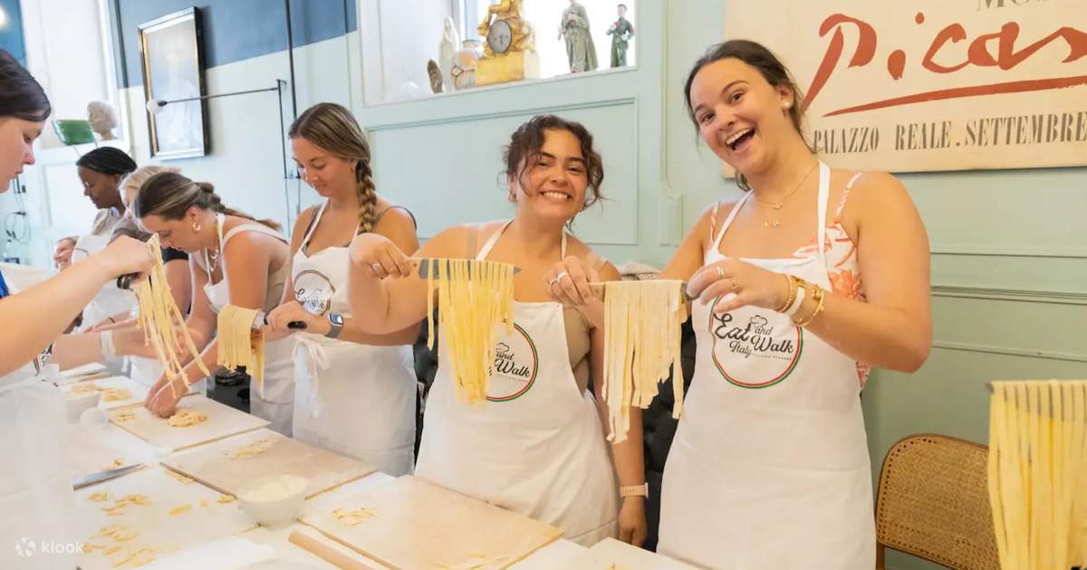 Pasta, Ravioli & Tiramisu making experience in Rome - Klook Malaysia