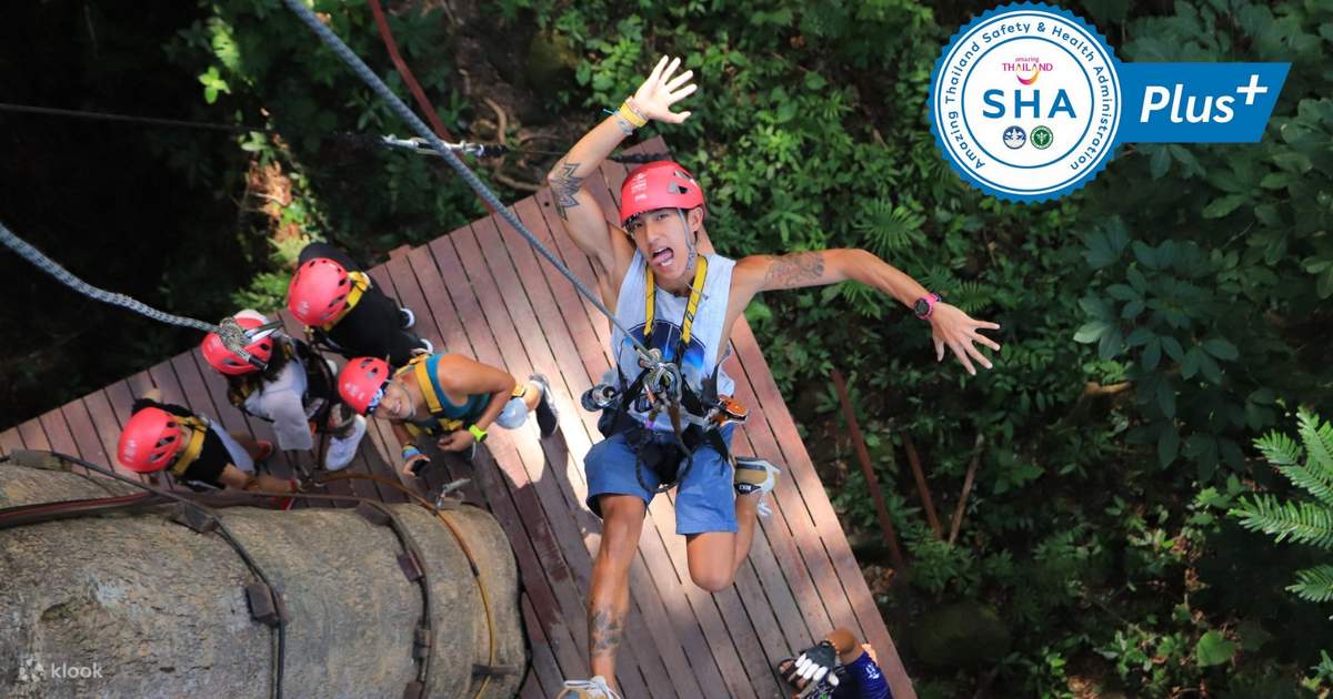 Zipline Adventure at Hanuman World in Phuket with Skywalk - Klook Malaysia