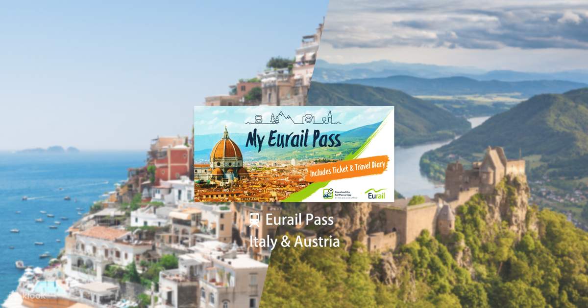 Eurail Pass for Italy & Austria (4, 5, 6, 8 or 10 Days) - Klook United ...