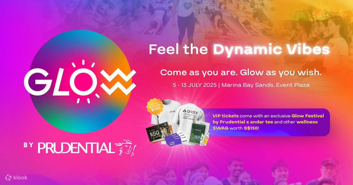 Glow Festival by Prudential 2025 - Klook Singapore