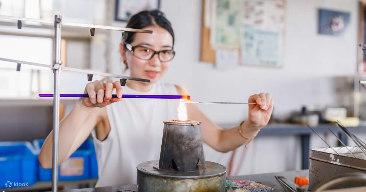Osaka Glass Bead Workshop & Shrine Blessing Experience - Klook