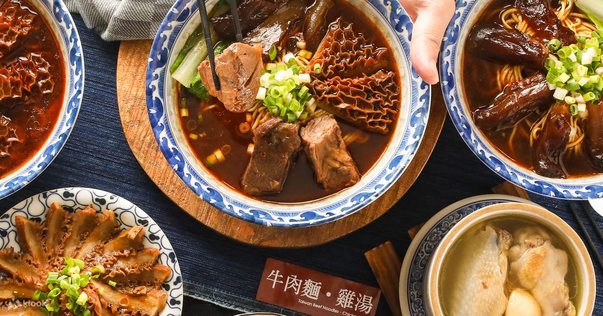 Promos at Taiwan Beef Noodles and Chicken Soup in Taipei - Klook