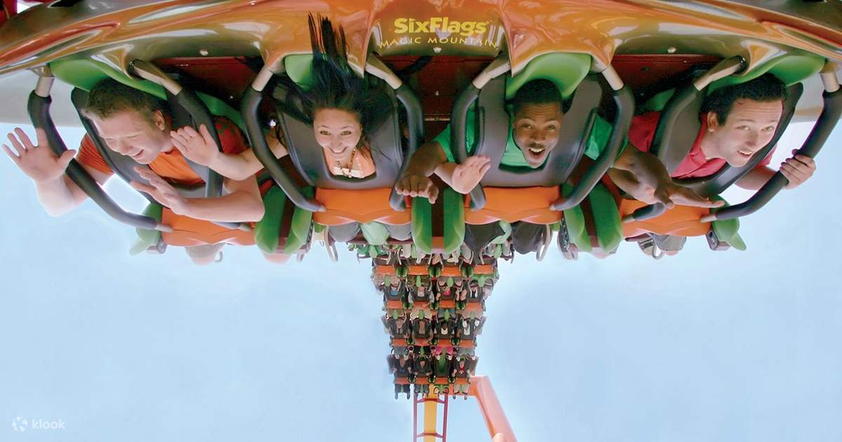 Six Flags Magic Mountain Ticket - Klook Singapore