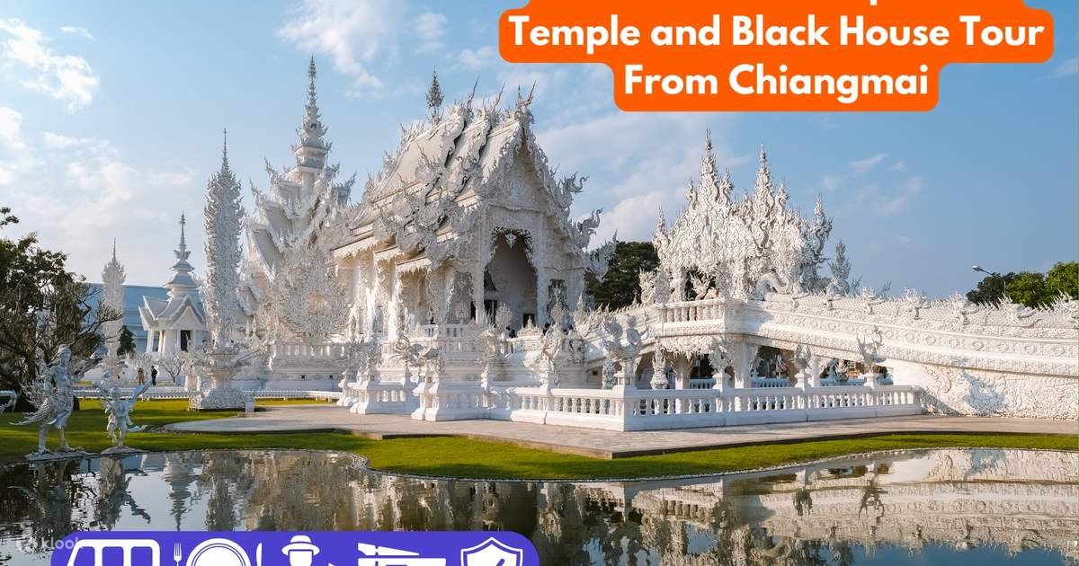 White Temple Blue Temple and Black House Tour Join In Day Tour - Klook ...