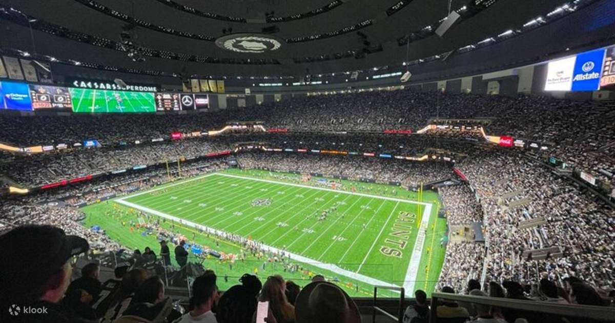 New Orleans Saints Football Game at Caesars Superdome - Klook