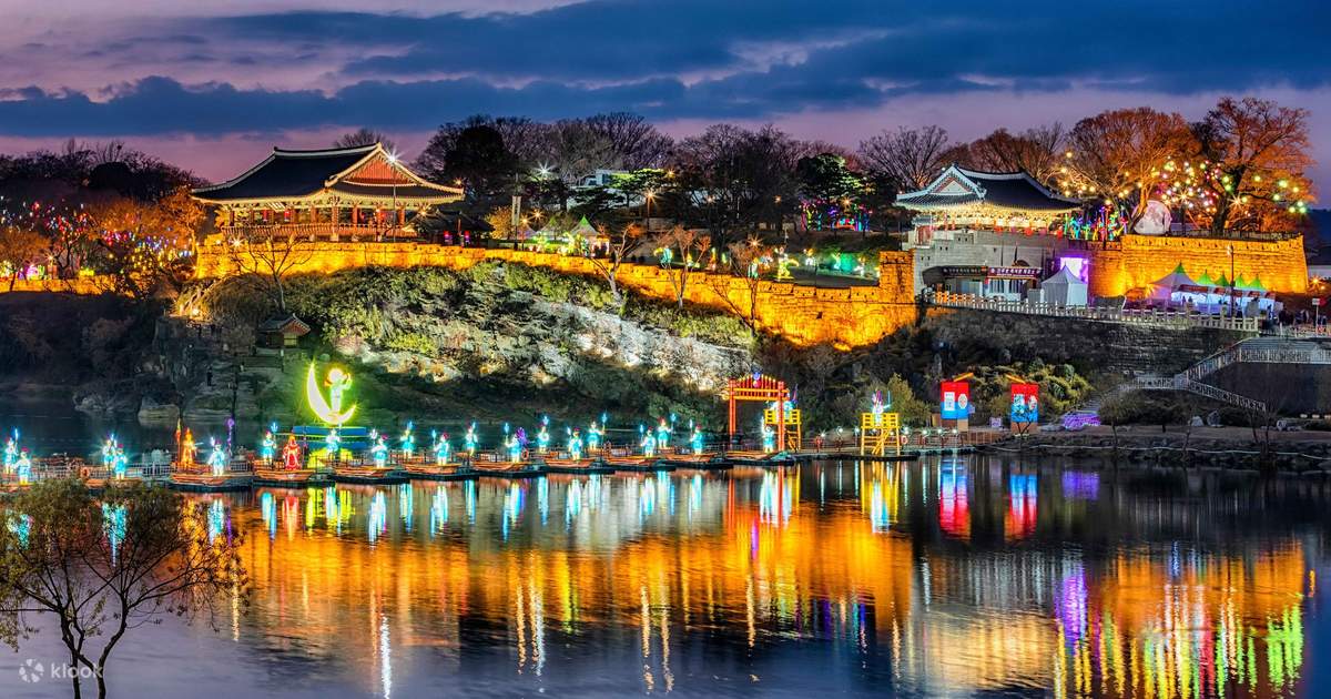 Jinju Namgang River Floating Lantern Festival Day Tour from Busan ...