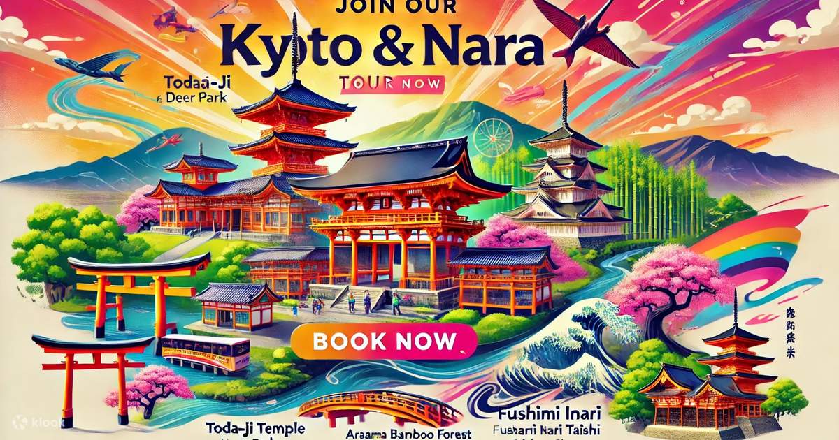 Kinkakuji, Arashiyama, Nara Park, & Fushimi Inari Taisha Day Tour ...