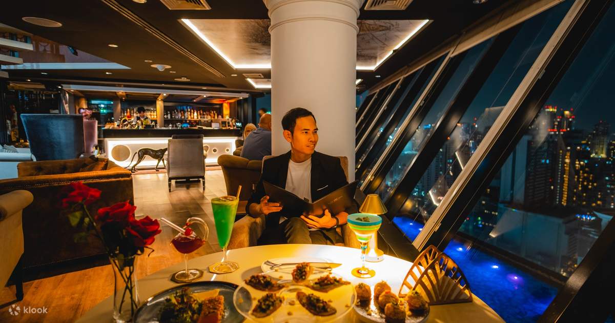 Axis&Spin Rooftop Sky Lounge and Bar in The Continent Hotel Bangkok - Klook