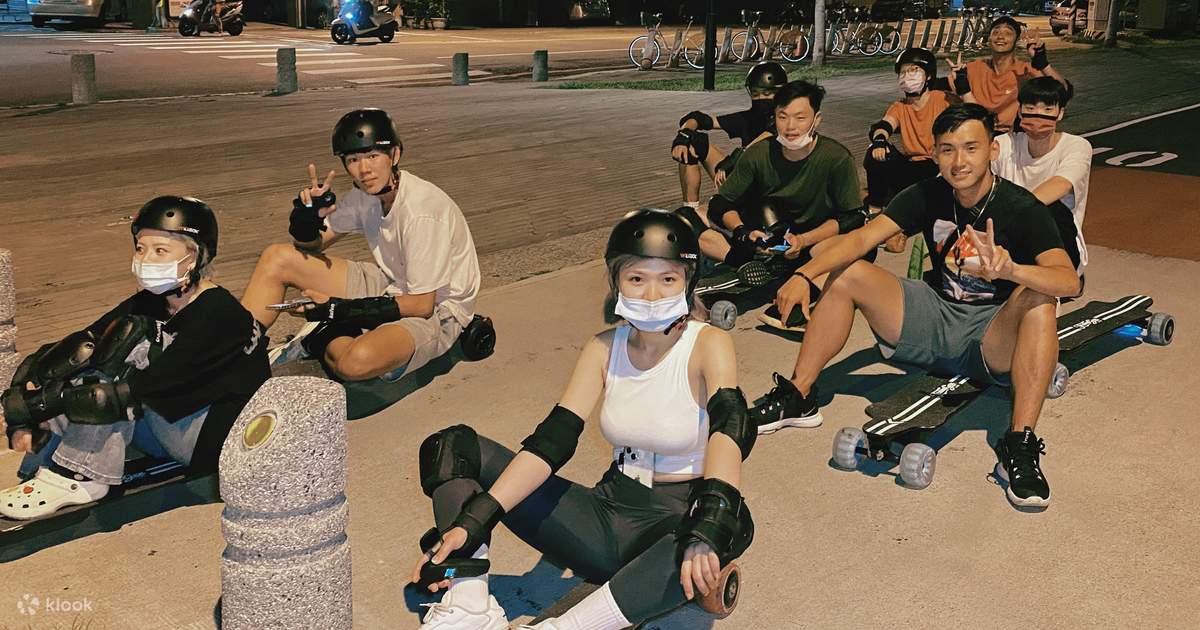 Koridor Hijau Taichung: Skateboard Listrik - Klook Indonesia