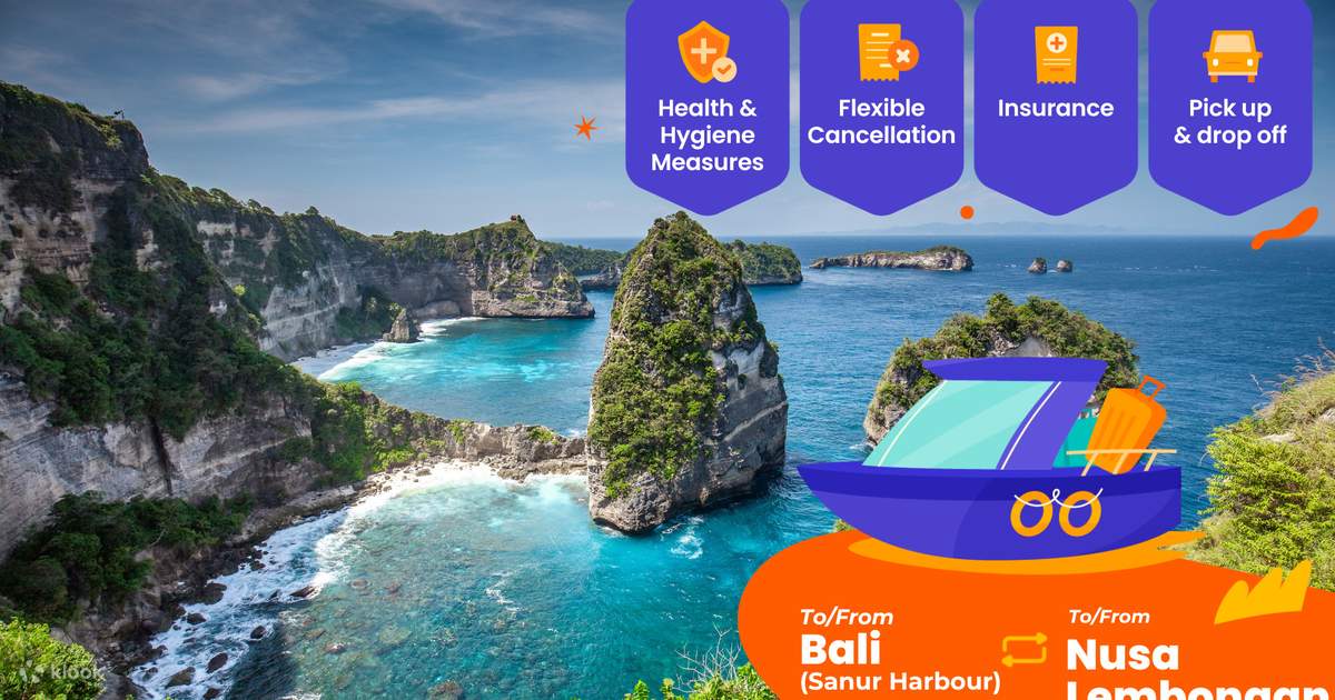 Fast Boat antara Bali (Sanur) and Nusa Lembongan - Klook Indonesia