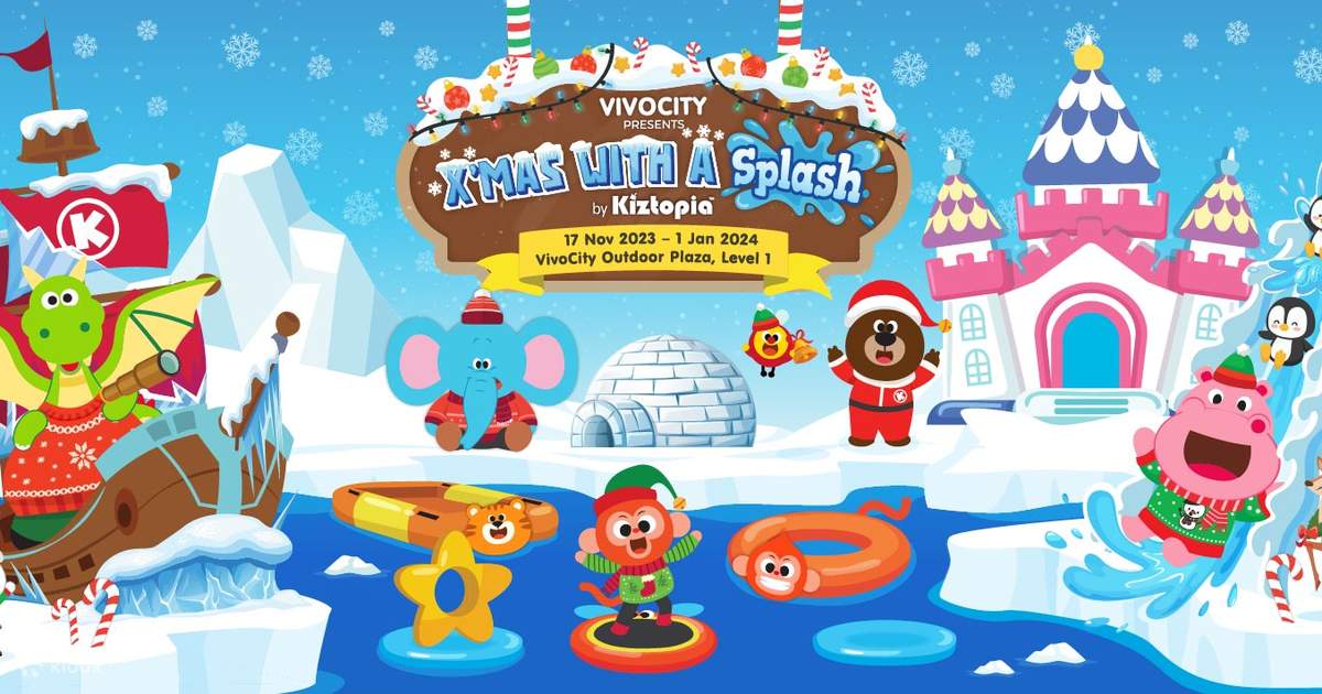 Xmas with A Splash di VivoCity Singapore - Klook Amerika Syarikat