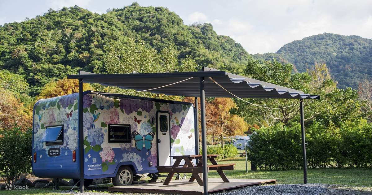 Yilan｜Nashan Nagu｜Camping van. Atayal totem tent camping empty-handed ...