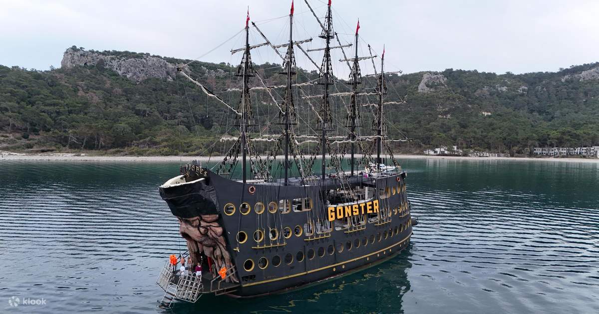 Gonster Pirate Boat Trip : Lunch & Soft Drinks & Transfer - Klook