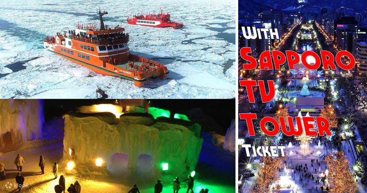 New Icebreaker GARINKO-GO Ⅲ Cruise & Sounkyo Ice Fall Festival - Klook ...