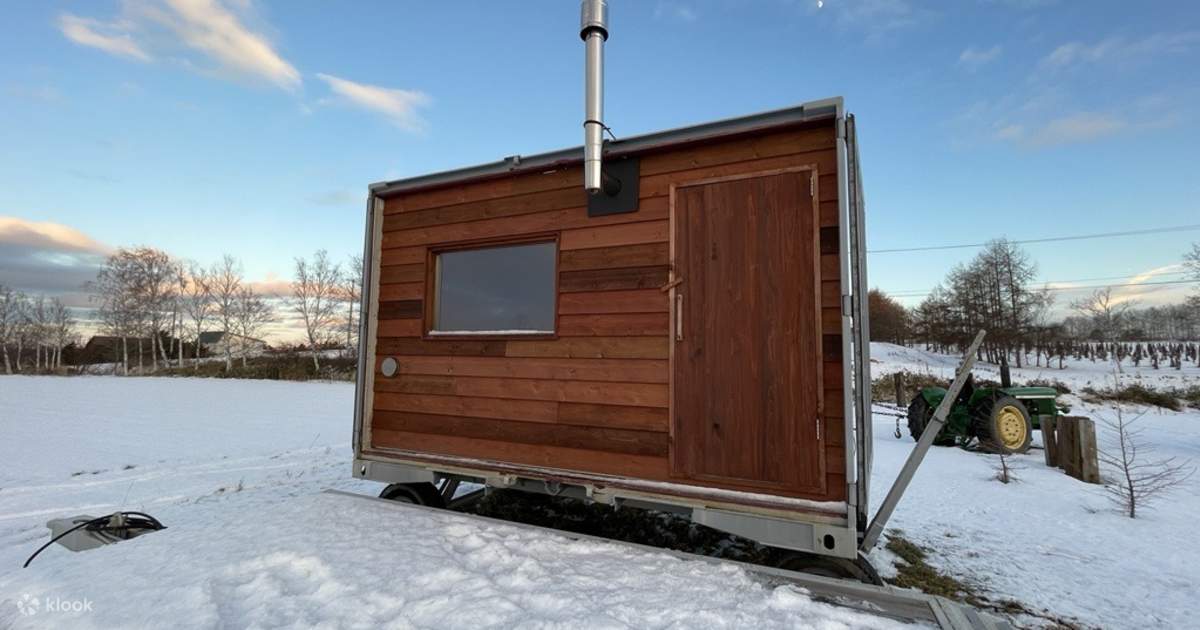Sauna experience in the snow (Hokkaido) - Klook United States