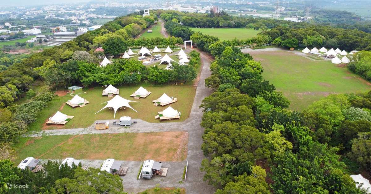 Taichung Morimiyuan ALIVE Glamping Base Luxury Camping Experience One ...